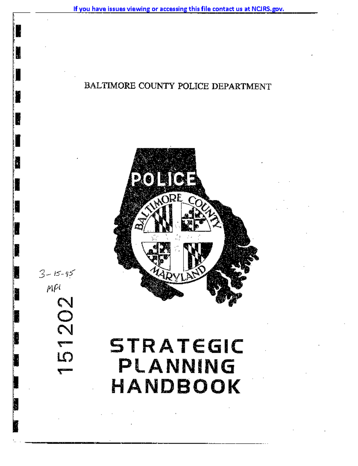 151202 Ncjrs - TABLE OF SPECIFICATION (TOS) 2024 - 3- 15- Mf/{ N o N ...