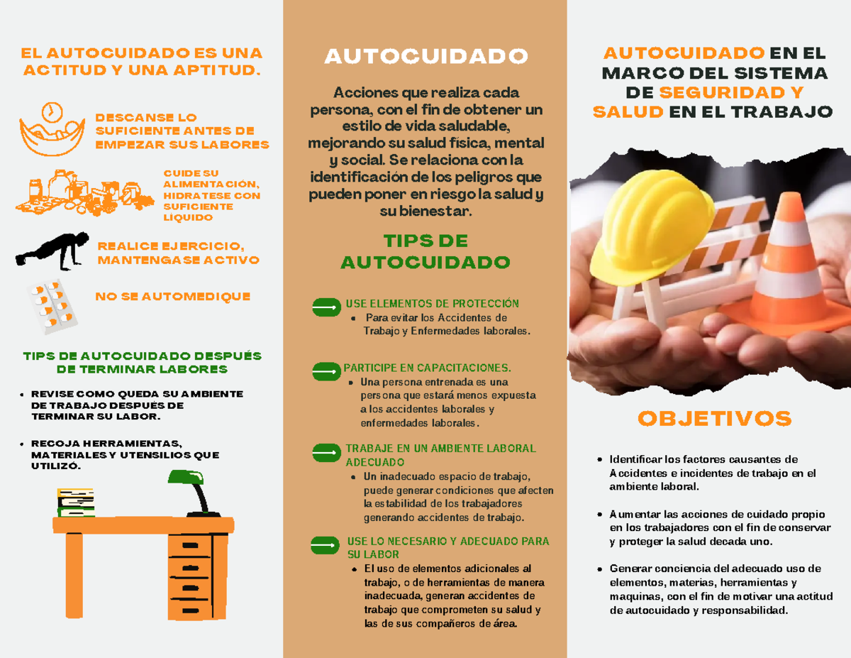 Taller DE Autocuidado - LEER - AUTOCUIDADO EN EL MARCO DEL SISTEMA DE ...