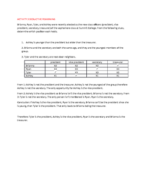 Math8 q2 mod8 Inductive and Deductive Reasoning - Mathematics Quarter 2 ...