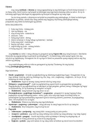 Ap 6 DETAILED LESSON PLAN - I. LAYUNIN Natatalakay ang mga programang ...