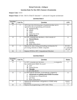 ACA Ans - None - 1. What is principle of locality? Explain the typical ...