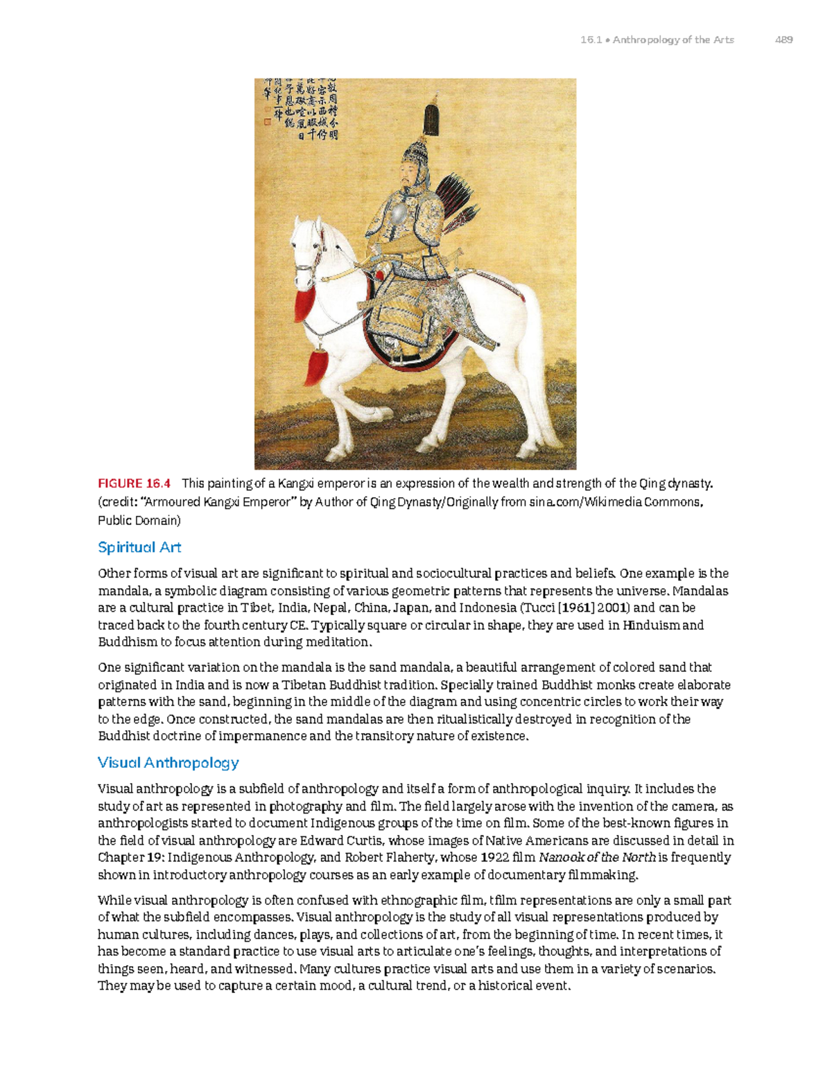 Chapter 16 Art, Music, and Sport Part 3 - FIGURE 16 This painting of a Kangxi emperor is an ...