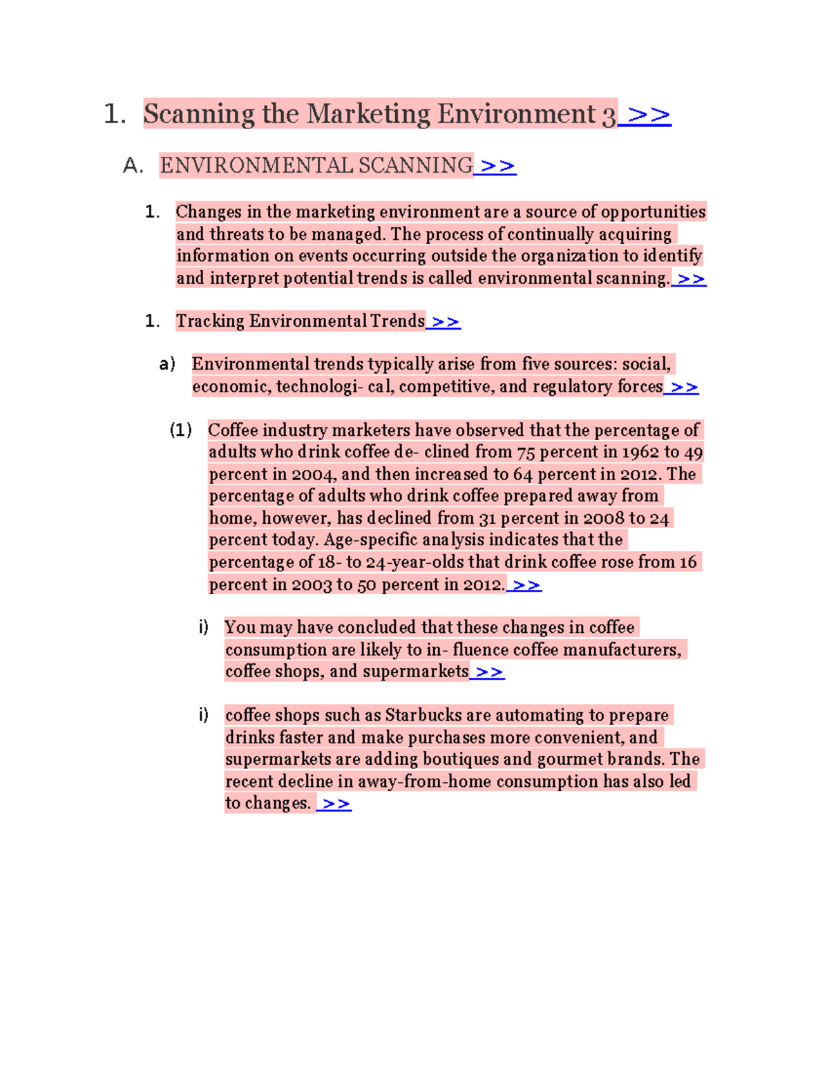 Scanning in marketing wforces - 1. Scanning the Marketing Environment 3 ...