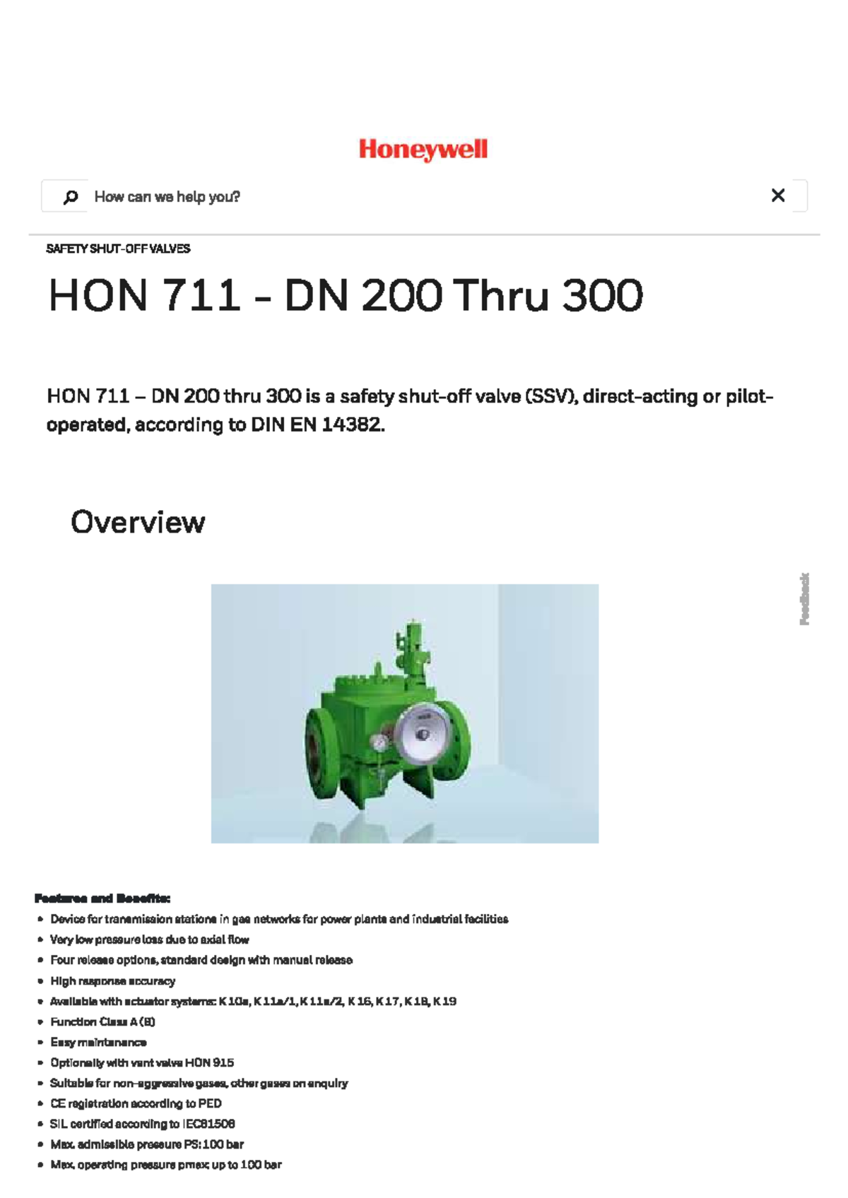 valvulas - apontamentos - Honeywell How can we help you? X SAFETY ...