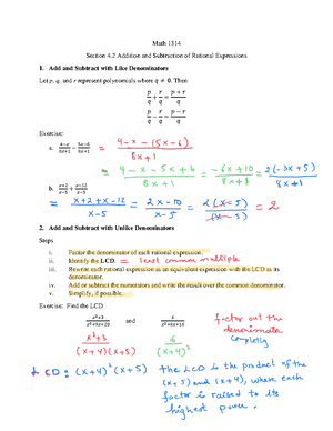 Section 7.2 Edited - Introduction to Polynomial Functions Section 7 ...