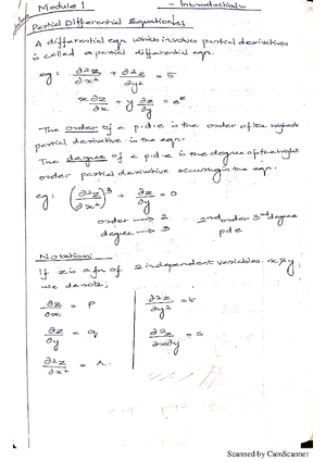 S3 maths - Partial Differential equation and complex analysis - MATHEMATICS – Third Semester B ...