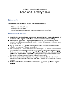 Homework 11 Corrections - PHYS 401 - Studocu