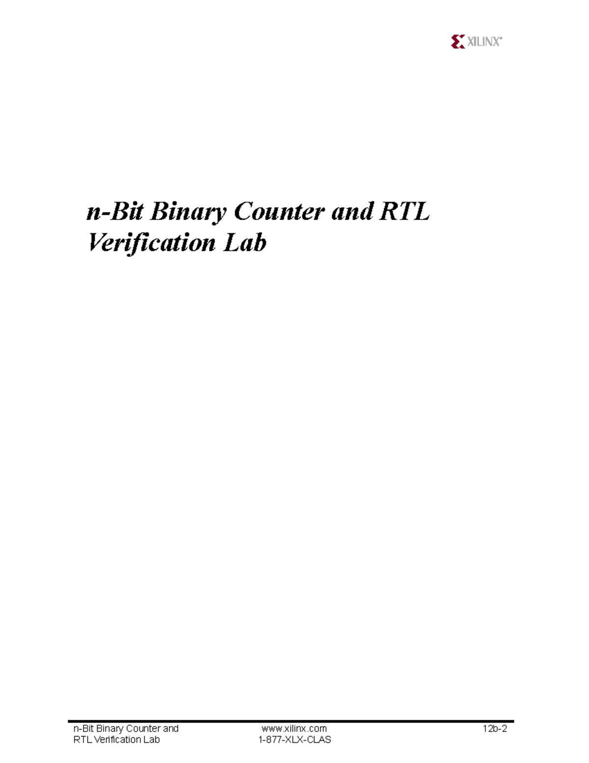 12b lab4 counter v9 - Your documents are helping students all over the ...