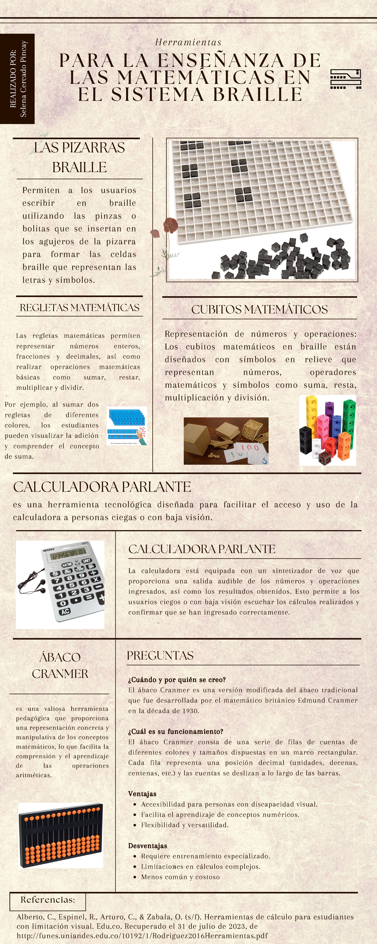 TA S13 - Herramientas Braille Matemática - Herramientas - REALIZADO POR ...