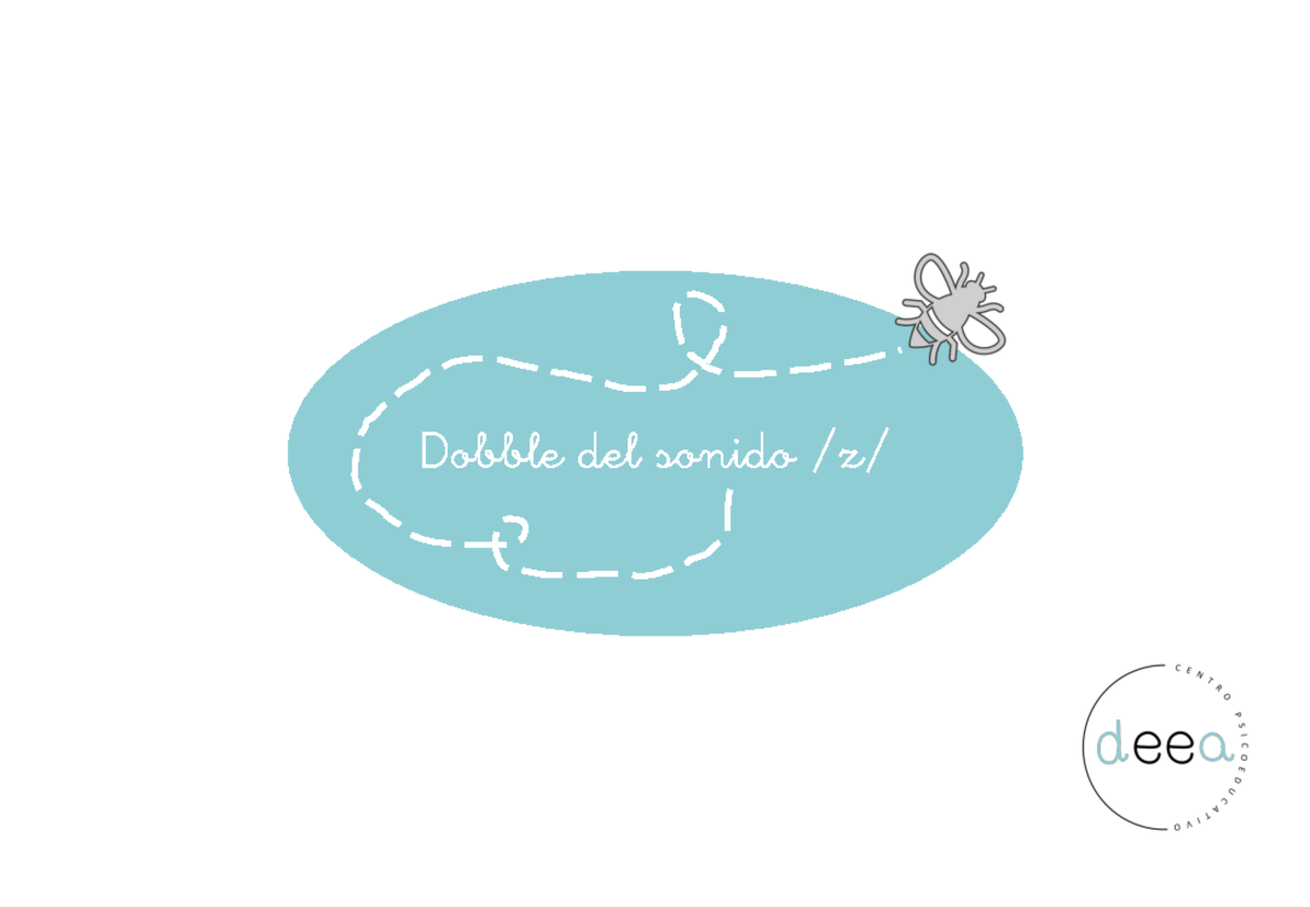 Dobble Encuetra el elemento-comun Fonema z - Dobble del sonido /z/ . 10 Z Cebolla Cinco ...