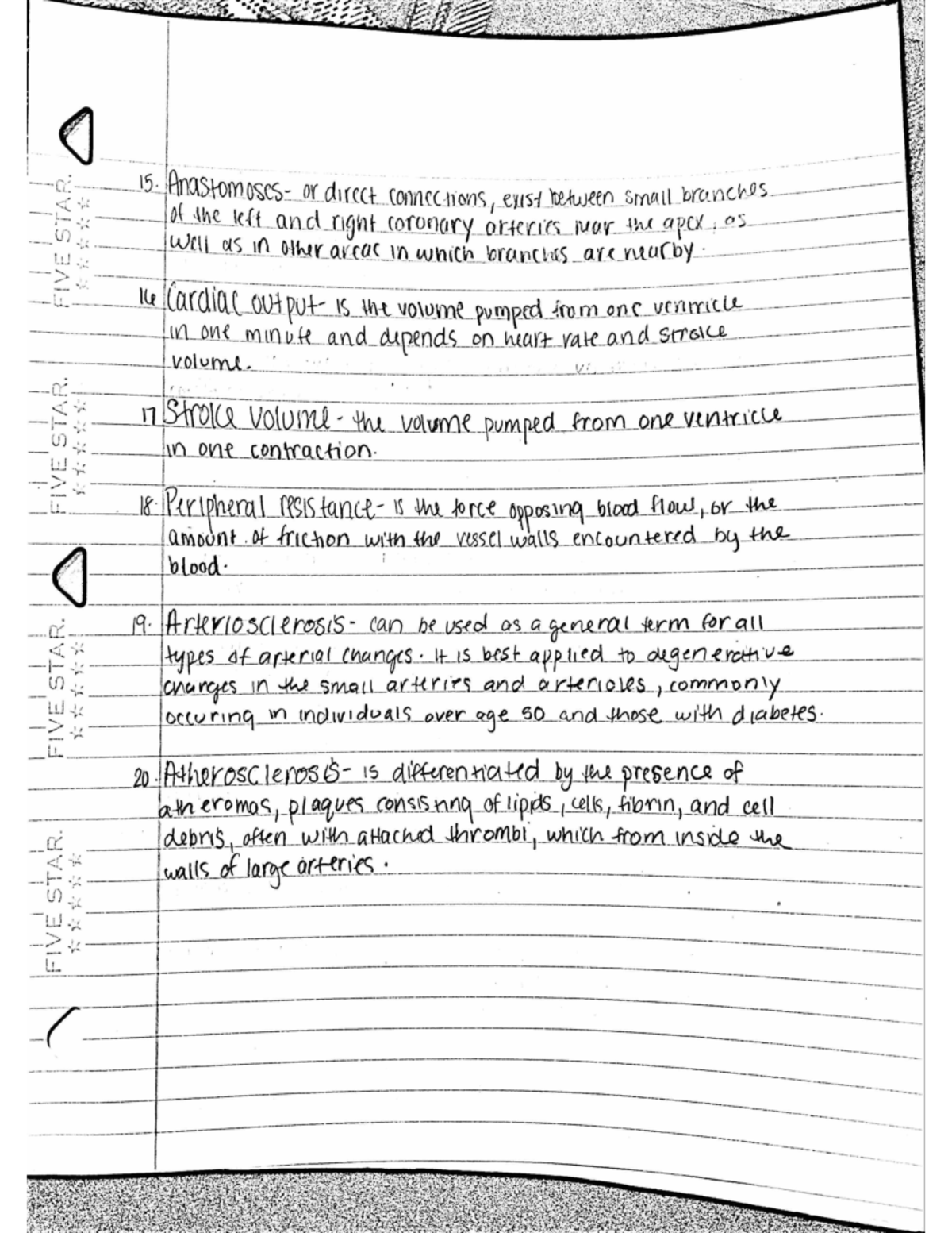 Vocab for week 4 - patho - NR-283 - Studocu