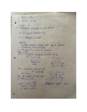 Statistics Final Exam-4 pg3 - Proportion: - When numbers are not ...