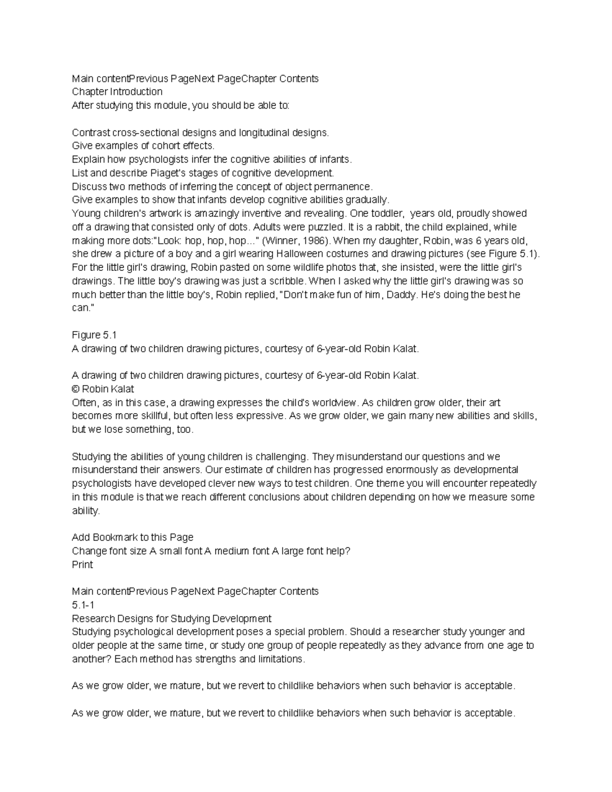 Chapter 5 Notes Research Designs for Studying Development - Main ...