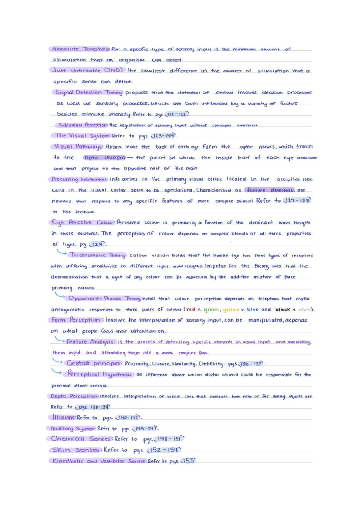 CHAPTER 3 PSYCH MIDTERM PART 3 - Psyc 1001 - Studocu