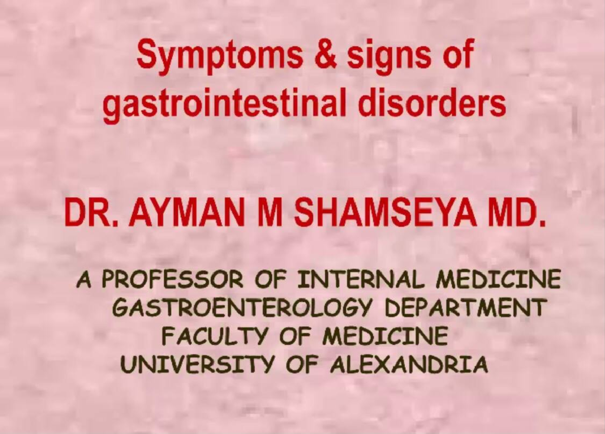 What Is Symptomatology With Pictures