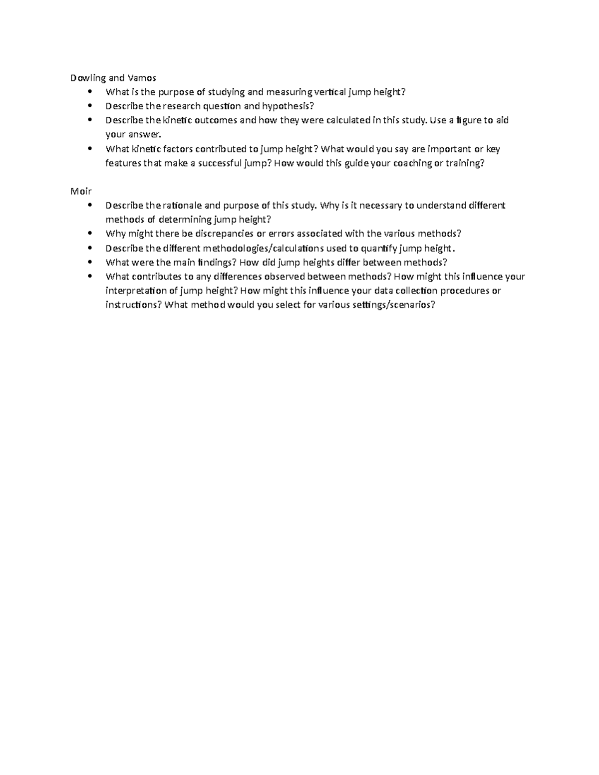 Vertical+Jump+Reading+Guiding+Questions - Dowling and Vamos What is the ...