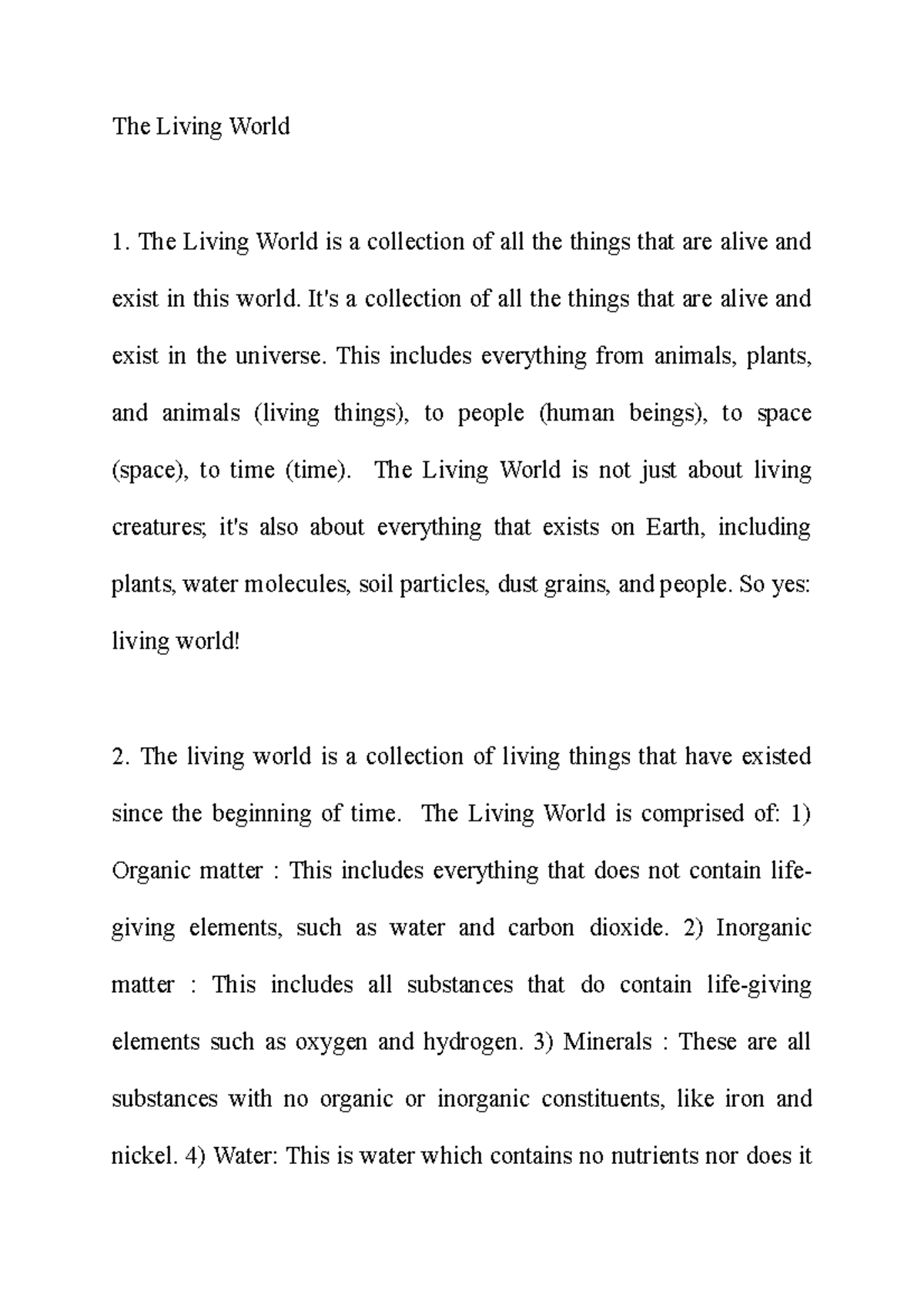 The Living World Prl The Living World The Living World Is A the-living-world-prl-the-living-world-the-living-world-is-a