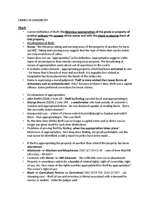 Criminal Coursework Assessment 2022 - COURSEWORK ASSIGNMENT EDINBURGH ...