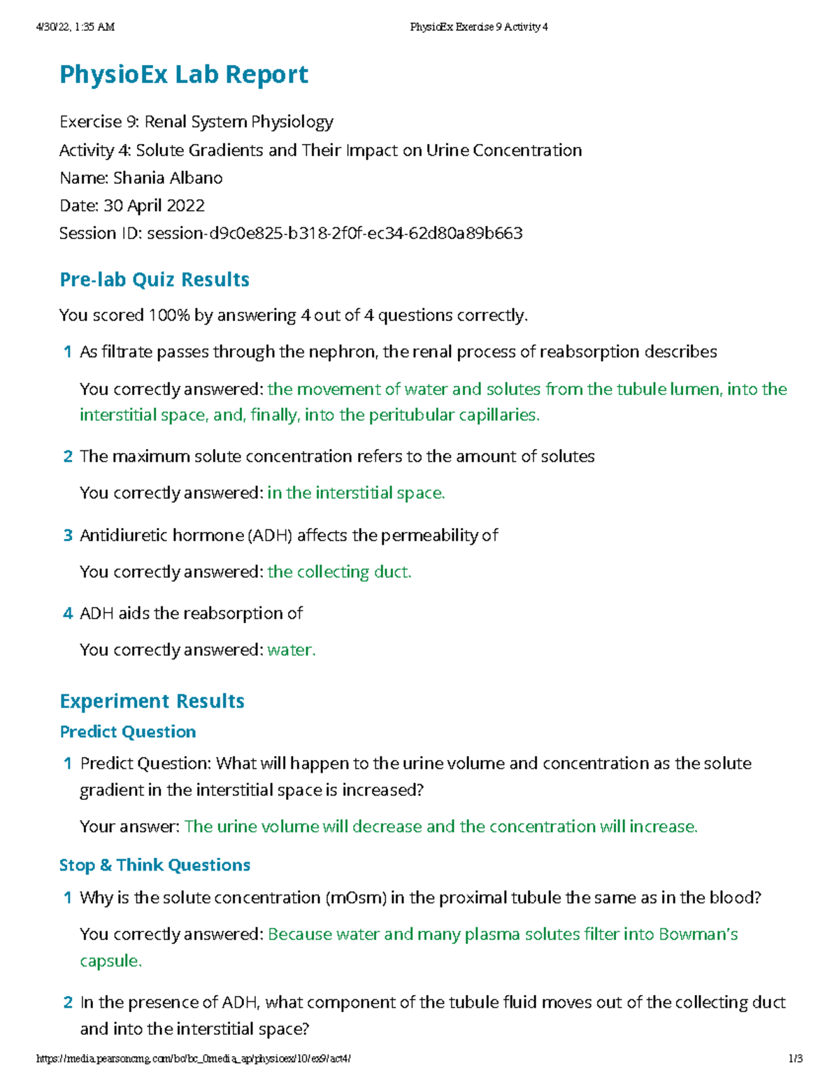 CH 25 Physio Ex Exercise 9 Activity 4 - 4/30/22, 1:35 AM PhysioEx ...