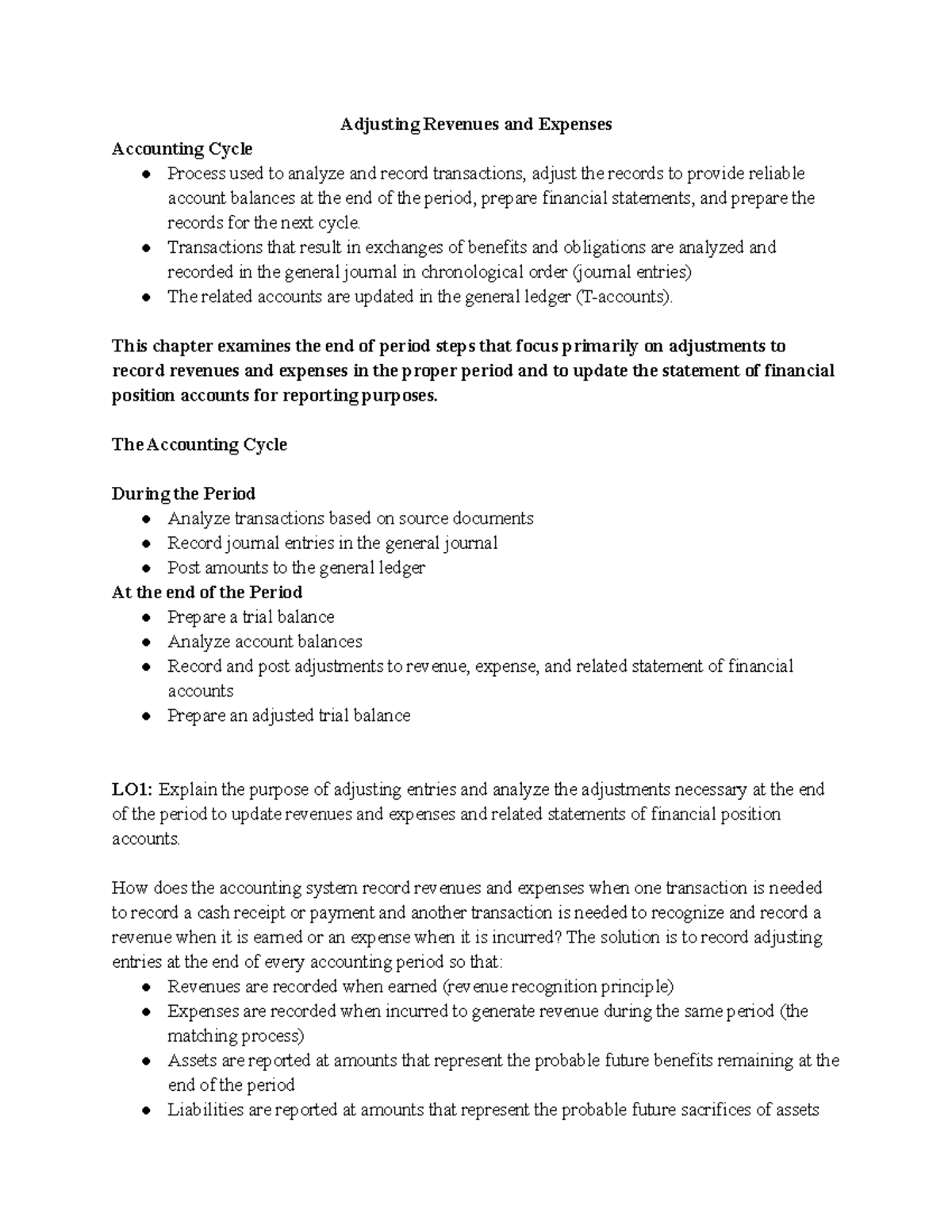 COMM 217 Chapter 4 - Notes taken from slides and class material ...