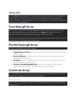Bubble sort in C - Riassunto Fisica - Algoritmo di ordinamento Bubble ...