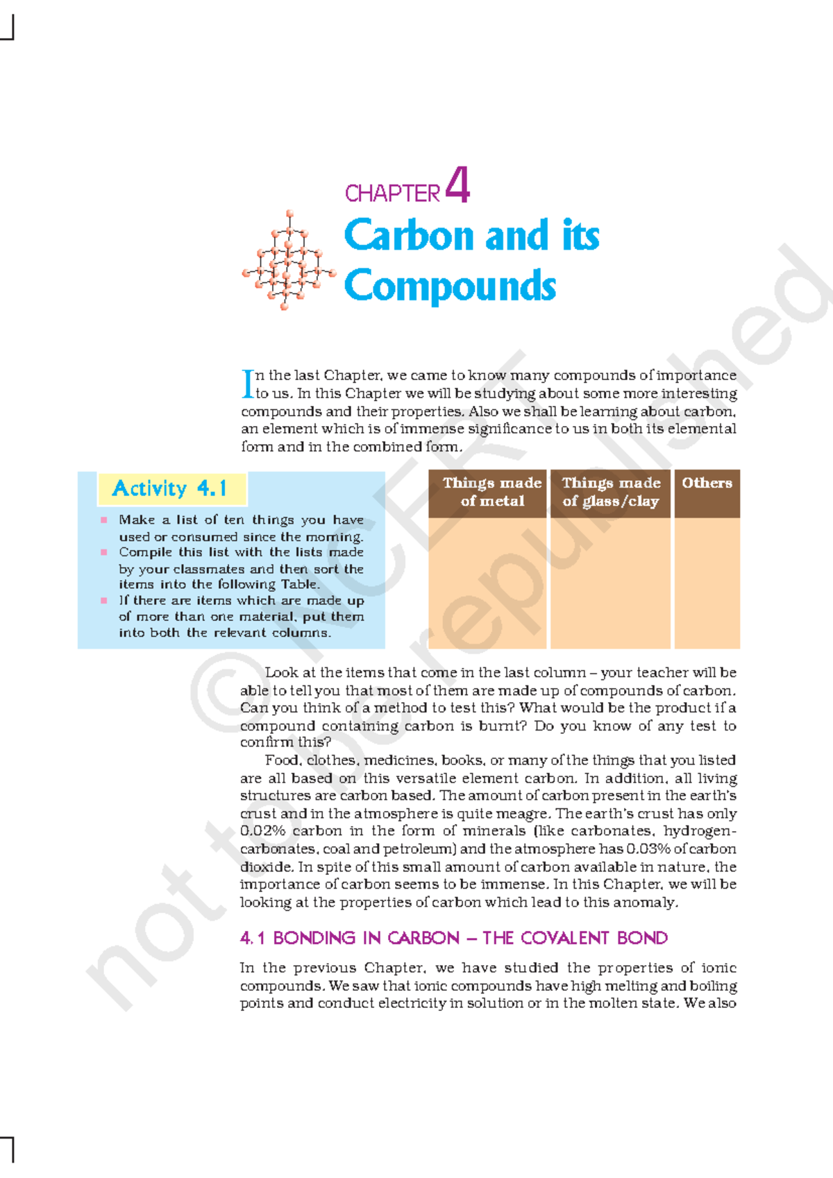 Class 10 chemistry chapter 4 carbon and it's component - 58 Science ...