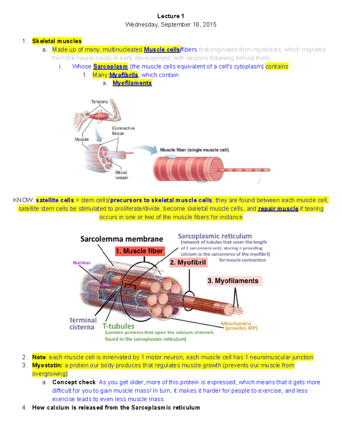 BIO 421 Exam 2 Lectures - Dr. Benoit Jacquet - Lecture 1 Wednesday ...