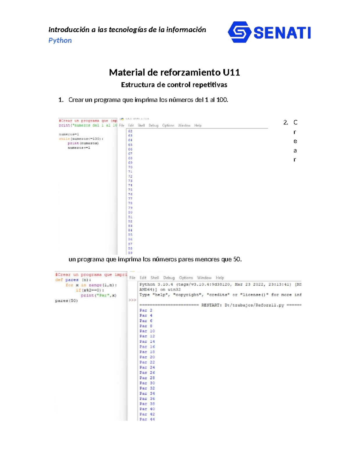 Material de reforzamiento U11.docx realizado - Introducción a las ...