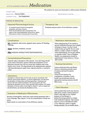 Carpal tunnel - ACTIVE LEARNING TEMPLATES TherapeuTic procedure A ...