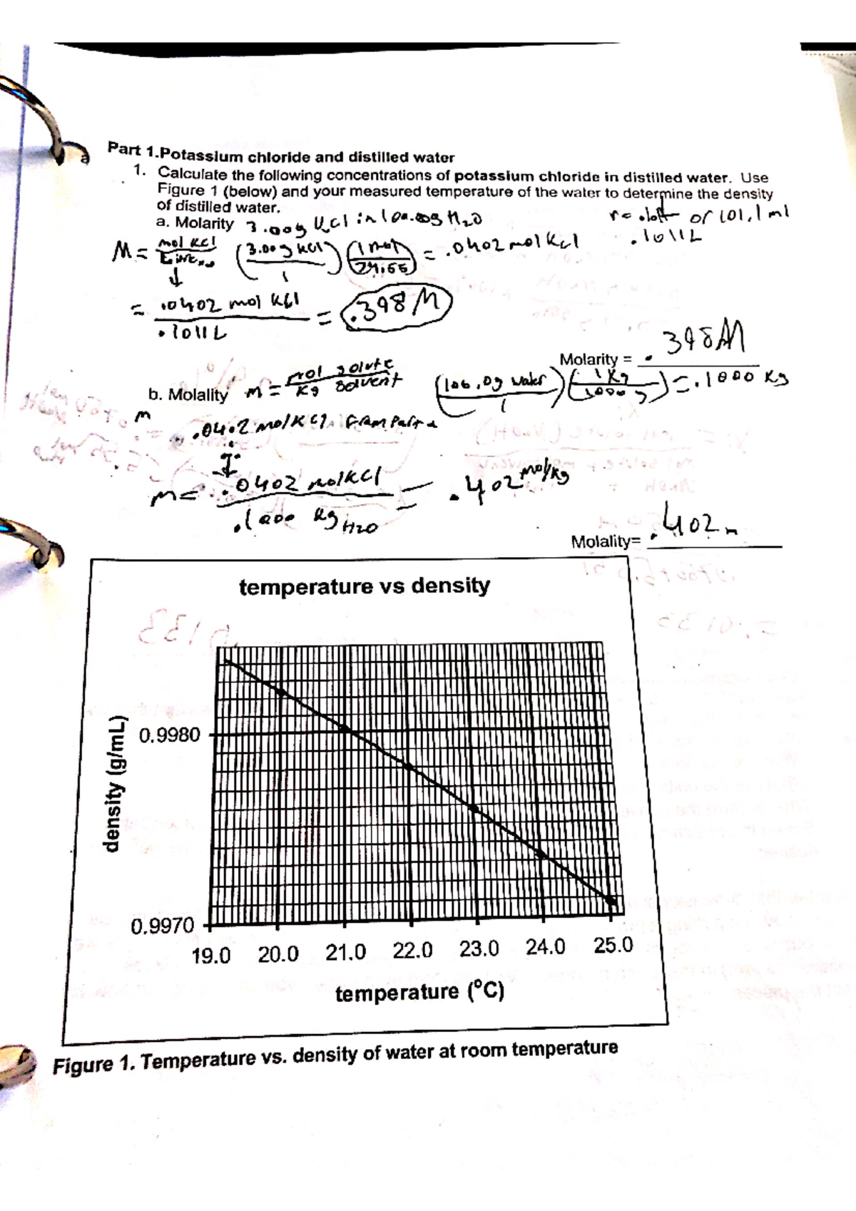 Lab 1 Gen Chem two answers temperature vs. time - CHE 152 - MCC - Studocu