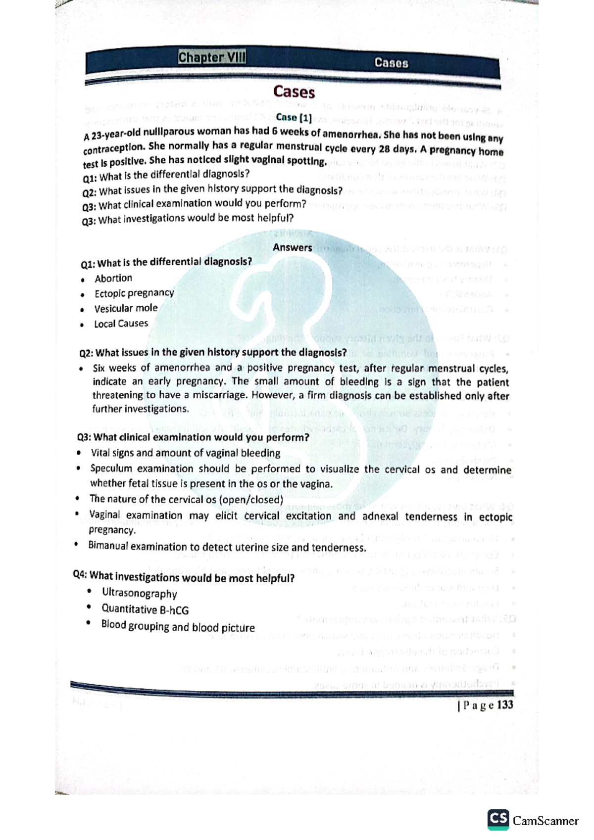 Obstetric cases 1 - Gynecology & Obstetrics - Studocu