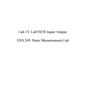 Lab3 Revised - lab for the lab class - Lab #3: LabView I/O Contents ...