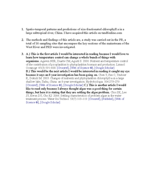 Module five!!!!!! - Madasen Mariano Dr. Ingber BIO 142L May 6, 2021 ...