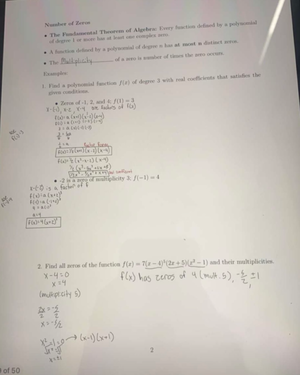 Math 113 part 15 - Notes for math 113 - MATH 113 - Studocu