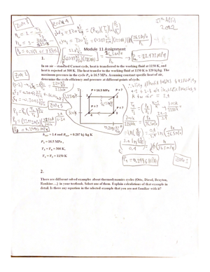 Tables of Thermodynamic Properties (Cengel) - Table A–1 Molar mass, gas ...