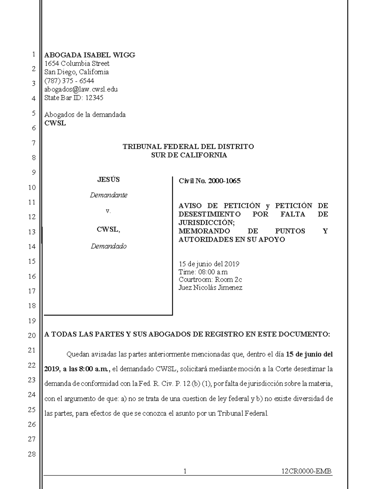 Mocion IWS Promociones Civiles - 1 2 3 4 5 6 7 8 9 10 11 12 13 14 15 16 ...