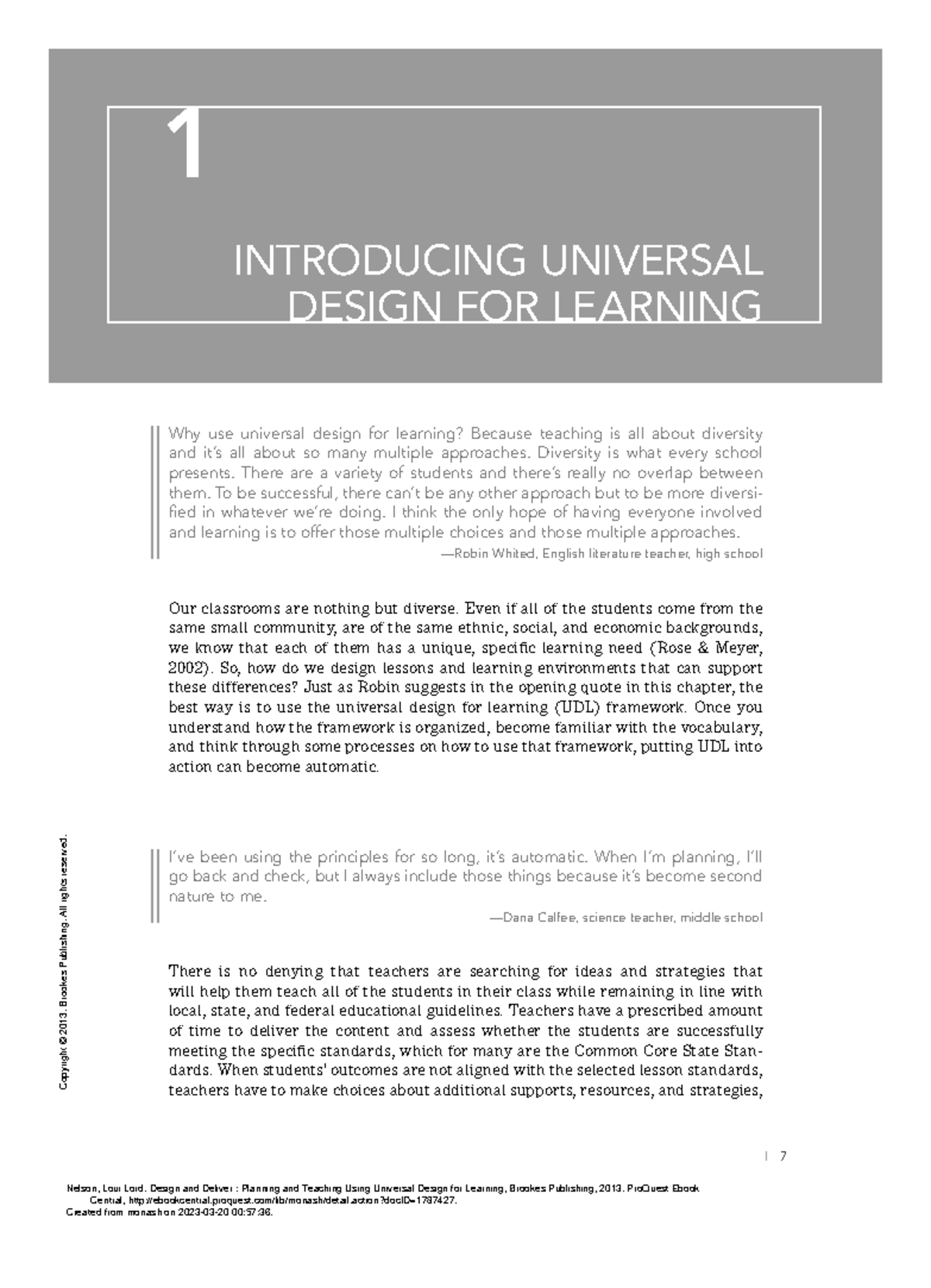Design and Deliver Planning and Teaching Using Uni - | 7 Why use ...