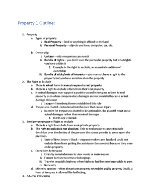Civil Procedure Outline - Civil Procedure Outline Notice Statutory ...