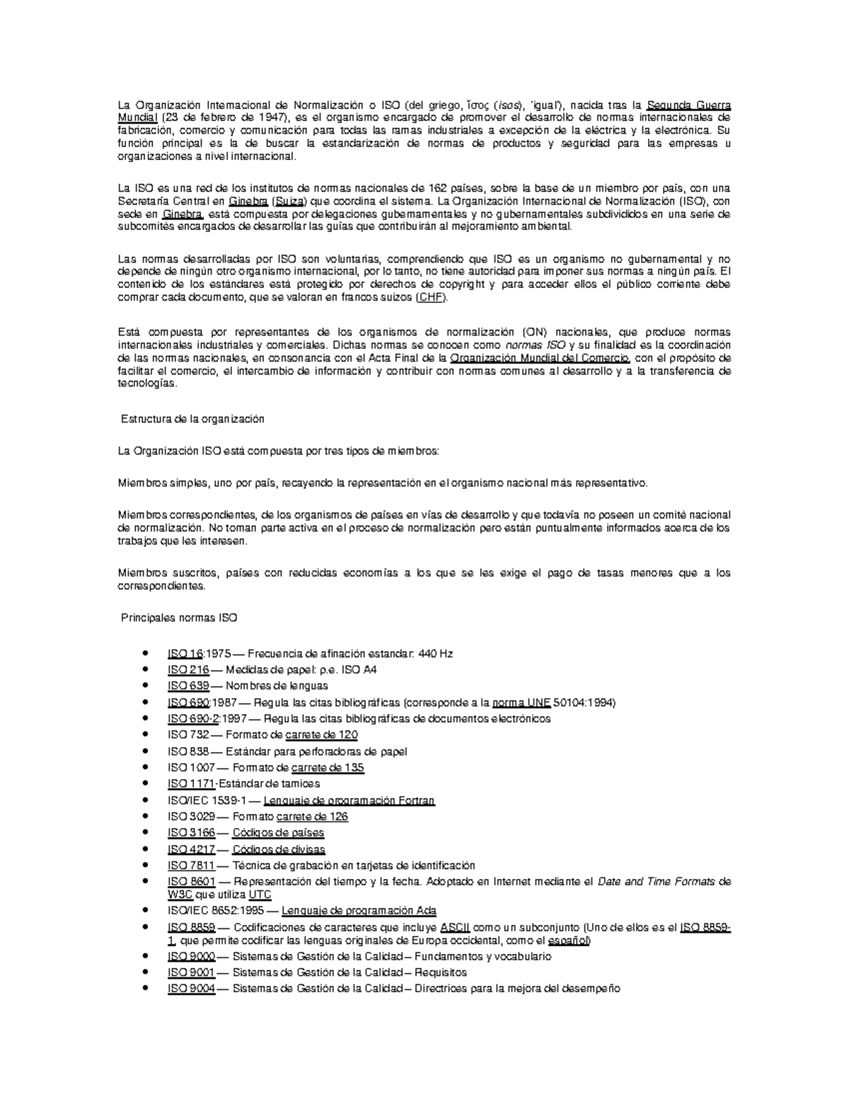 Varios electronica - Apuntes de clase - La Organización Internacional ...