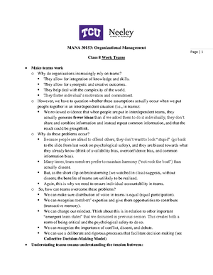 Org Man Case Study - Case Study One: Columbia’s Final Mission Case In ...