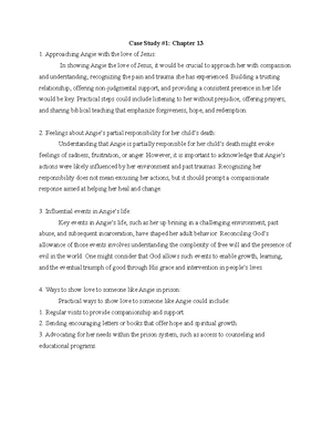 Journal Entry #3 assignment. Chapters from Nursing as Ministry textbook ...