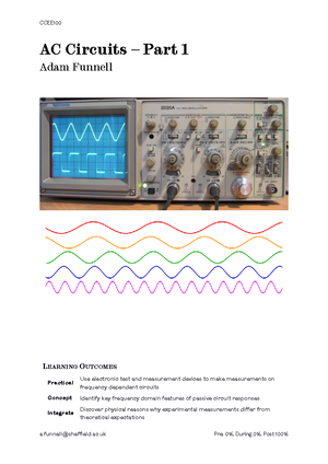3 - Tutorial - Resonant RLC circuits - LTspice Simulation Exercises ...