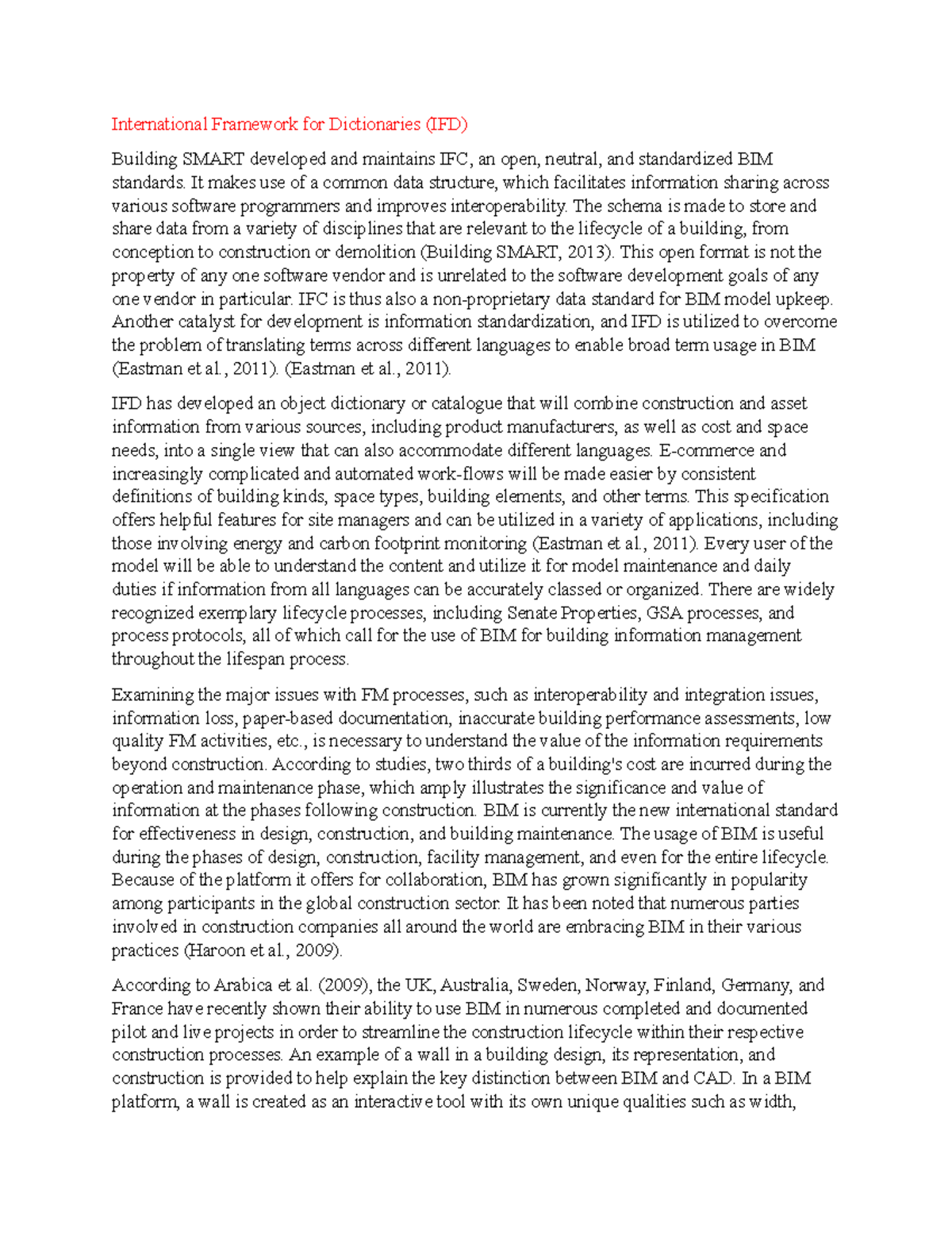 International Framework for Dictionaries (IFD) - It makes use of a ...