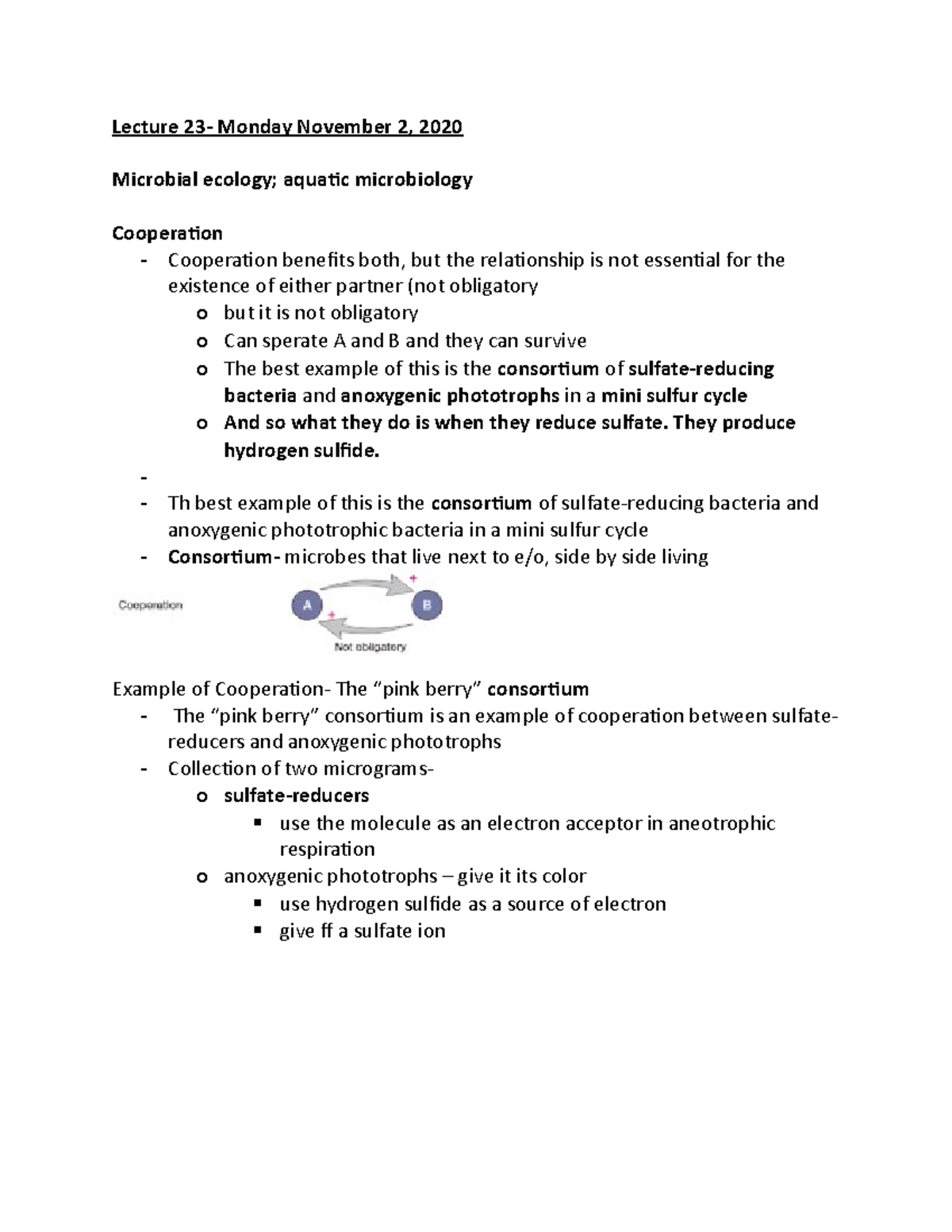 Micro-Lecture 23 - Microbiology Fall 2022 - Lecture 23- Monday November ...