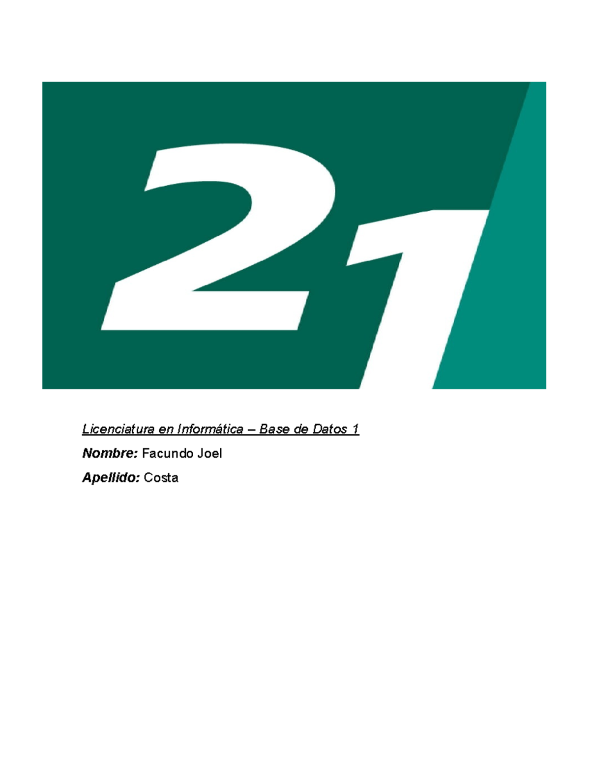 POO 2024 04 TP1 - Programación Orientada a Objetos - Licenciatura en Informática – Base de Datos ...