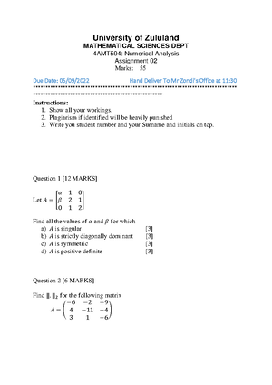 Chapter 6 Summary - CHAPTER 6 6 Linear Systems of Eqs. Gaussian Elimination to simplify a linear ...