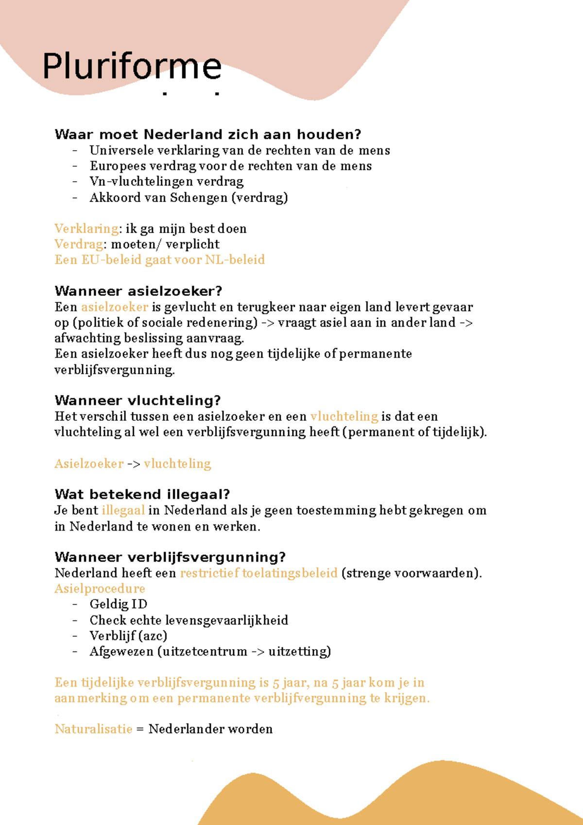 Maatschappijleer pluriformische samenleving - nlevi Waar moet Nederland ...