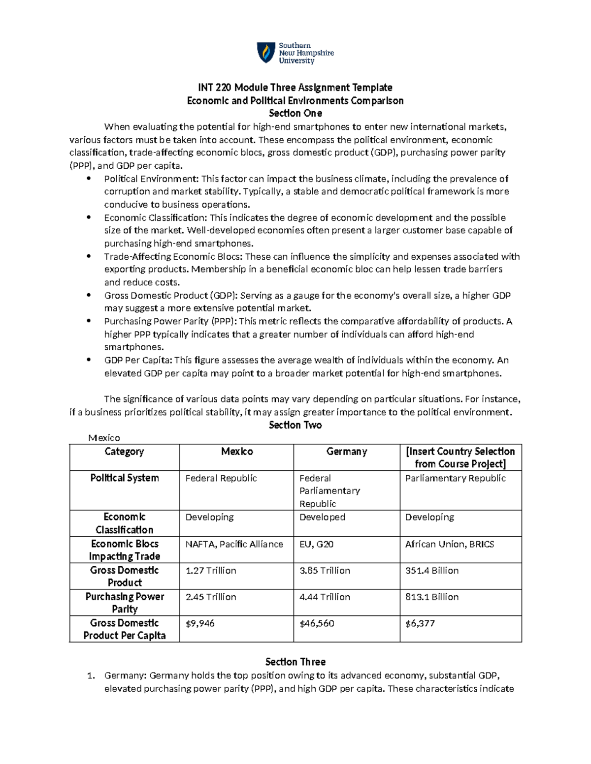 INT-220 3-2 Assignment - INT 220 Module Three Assignment Template ...