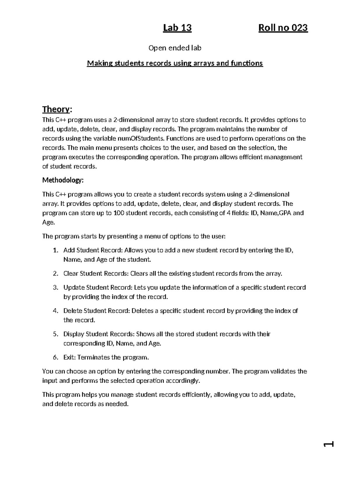 Open ended lab - its an open eneded lab - Open ended lab Making ...