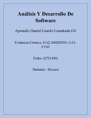 Aplicación de buenas prácticas de calidad documentadas en las disciplinas de calidad de software ...